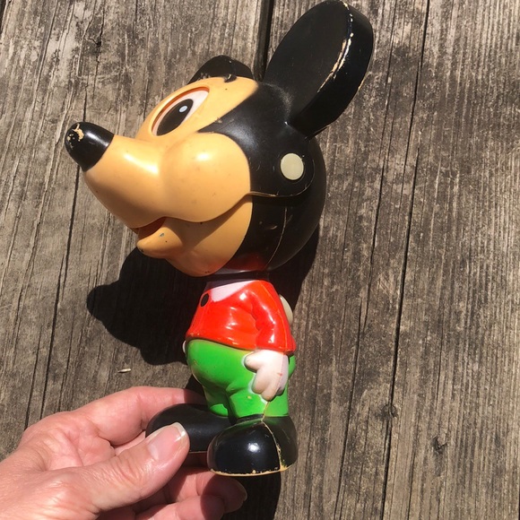Walt Disney Mattel Inc | Other | Vintage Mickey Mouse Talking Toy Pull ...